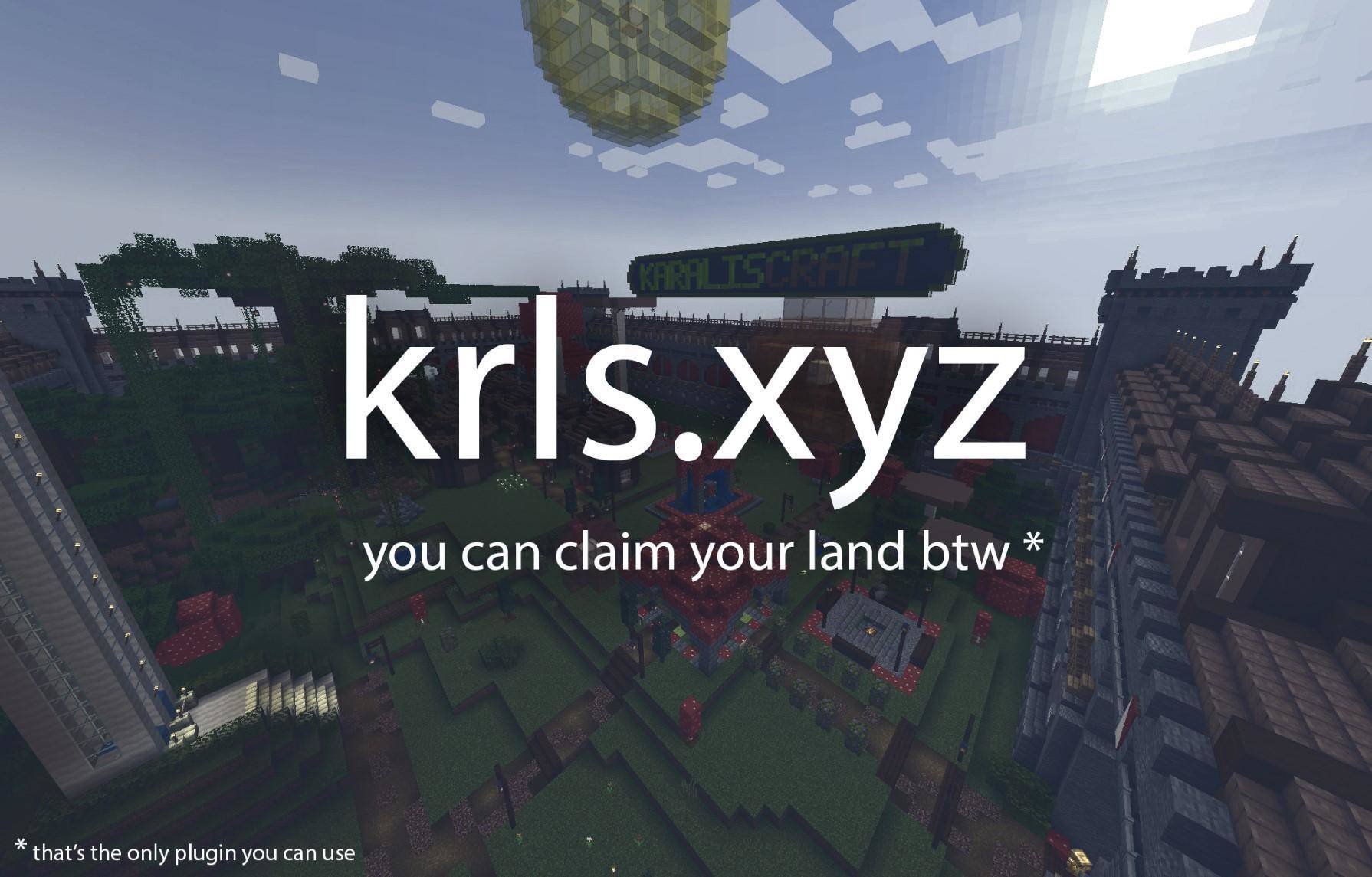 krls.xyz - Minecraft Survival Server IP