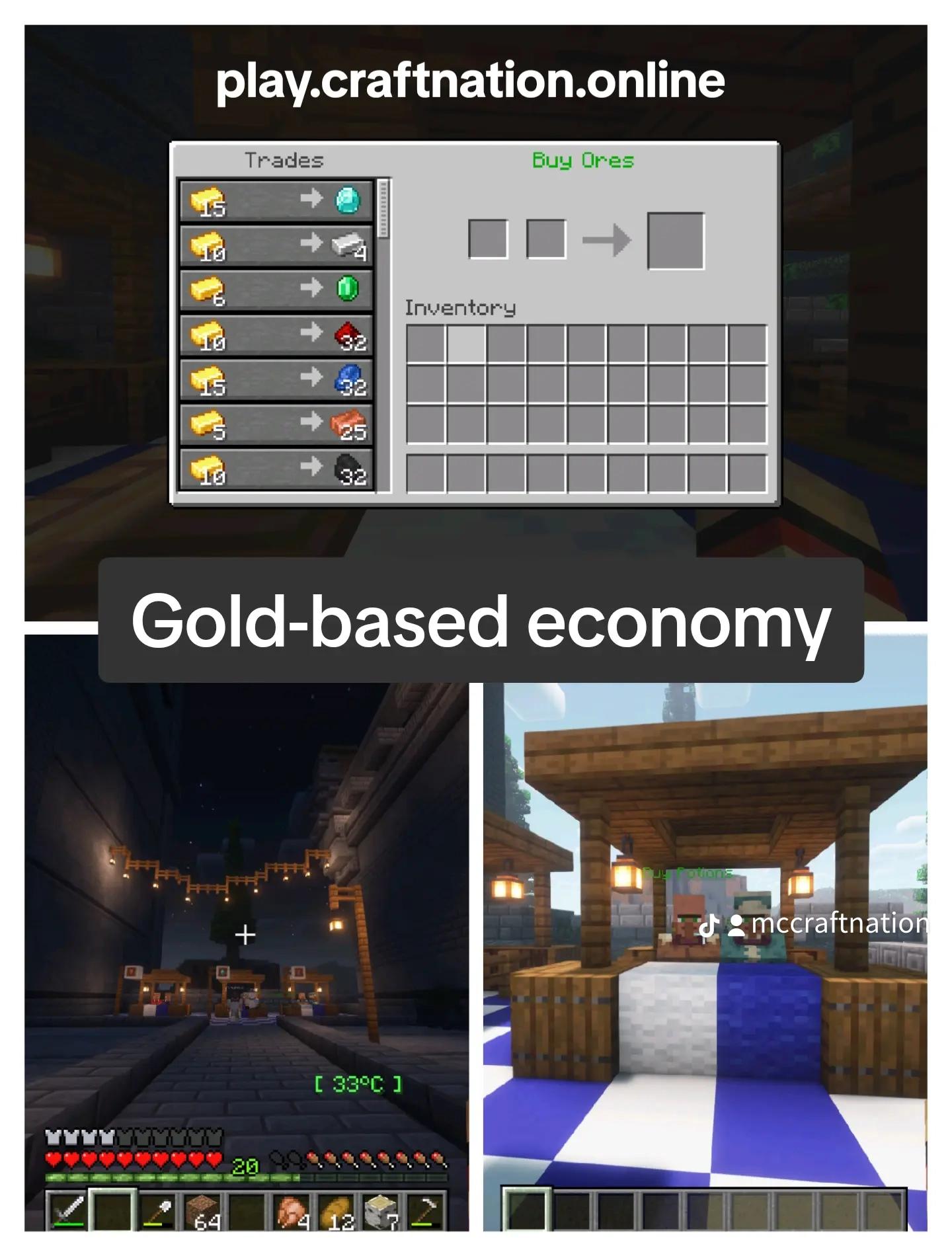 Craft Nation - Minecraft Survival Server IP