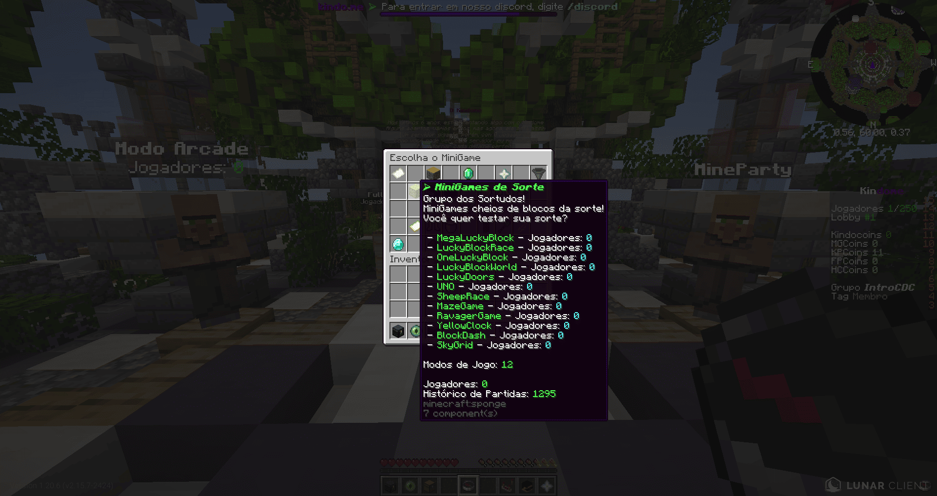 Kindome - Minecraft PvP Server IP