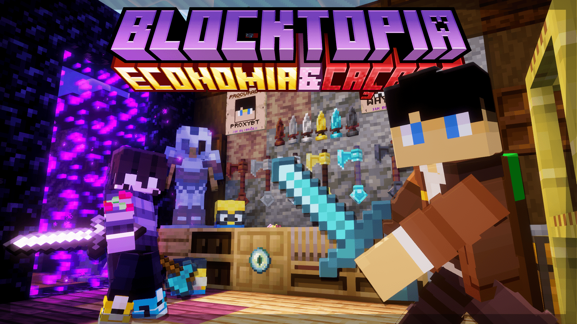 Blocktopia - Minecraft Survival Server IP
