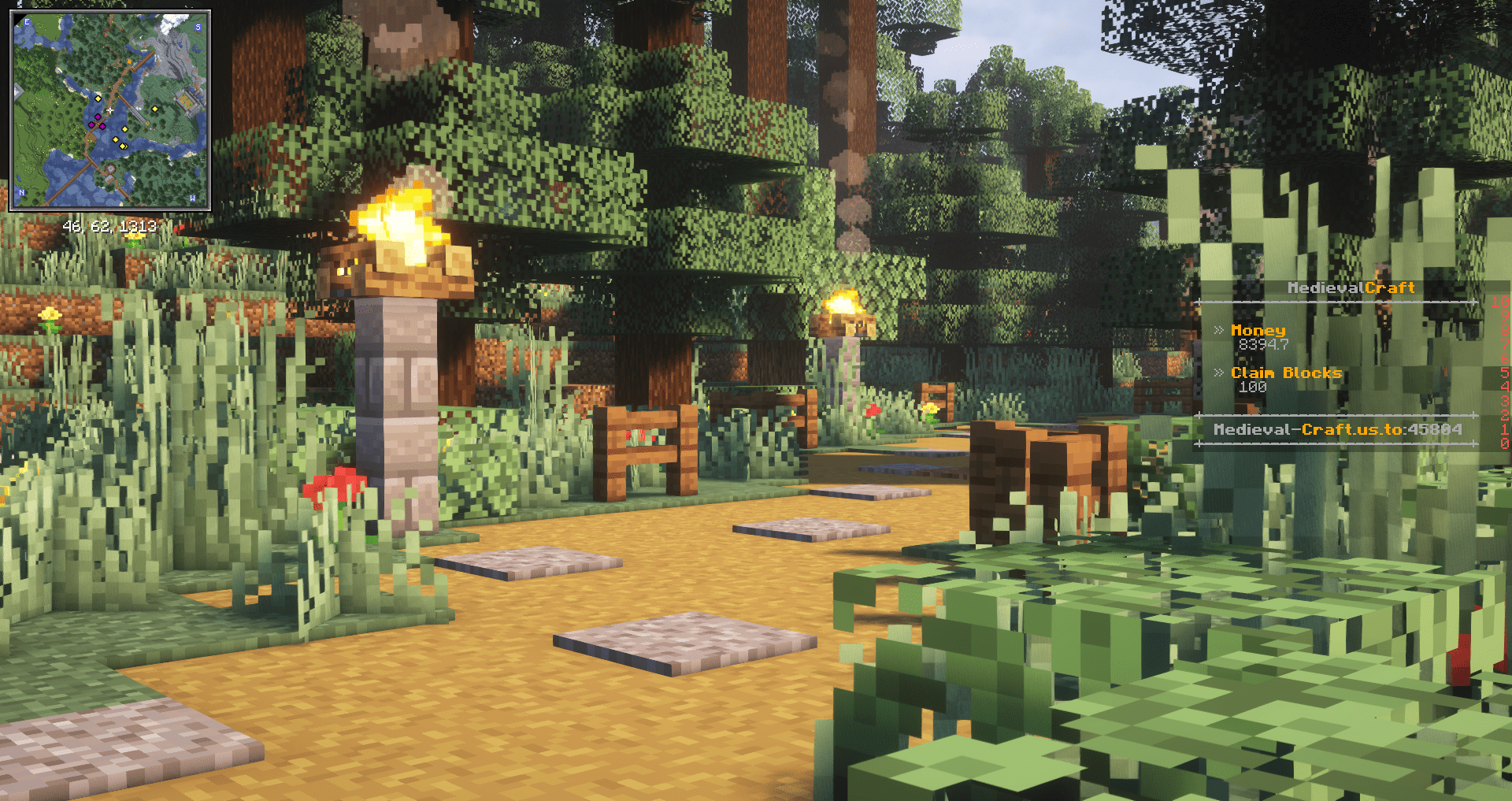 Medieval Craft SMP - Minecraft Semi Vanilla Server IP