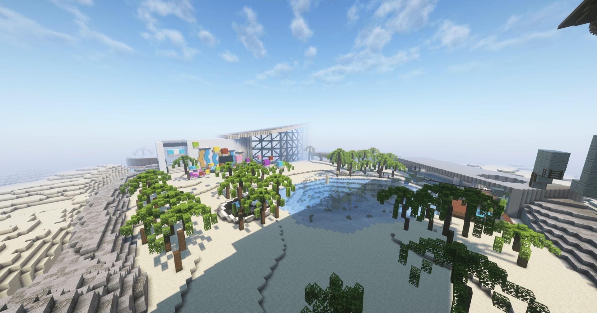 Cube French Oasis - Minecraft Skyblock Server IP