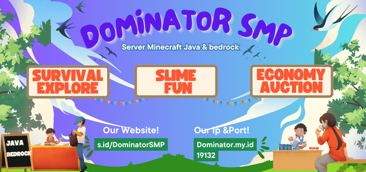 Dominator SMP - Minecraft Survival Server IP