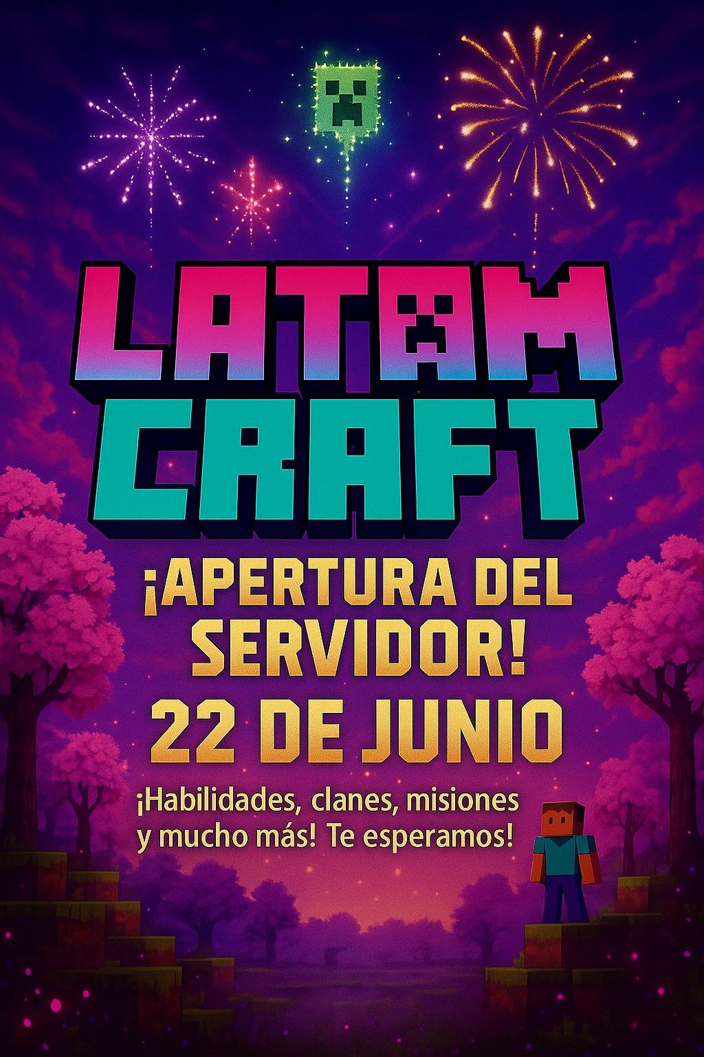 Latam-Craft - Minecraft Survival Server IP