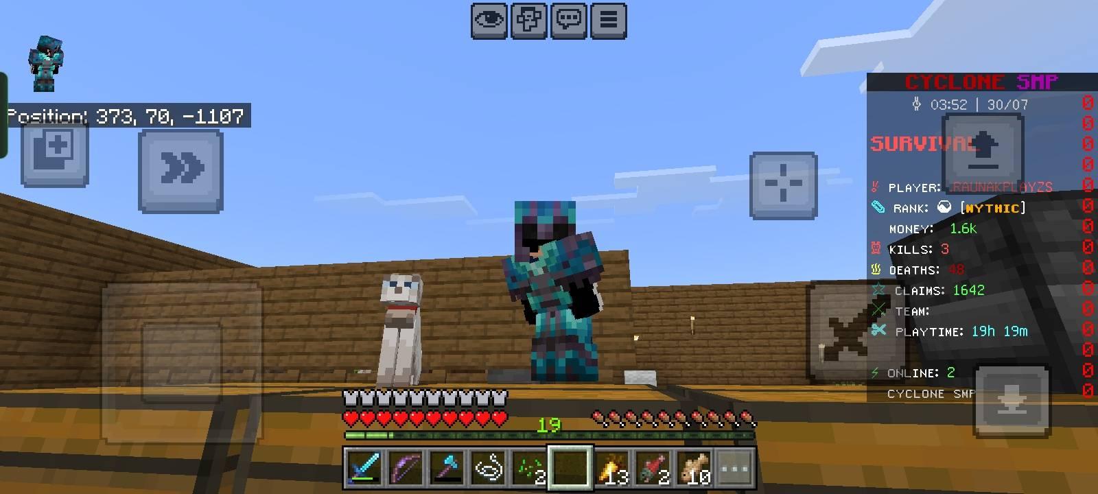 CYCLONE MC 🌀 - Minecraft Survival Server IP