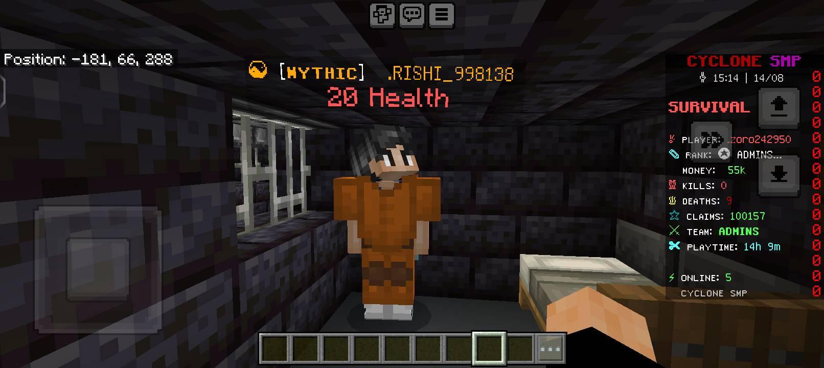 CYCLONE MC 🌀 - Minecraft Survival Server IP