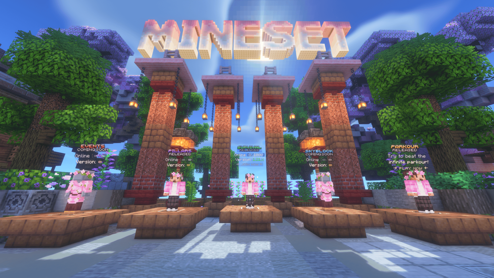 Mineset - Minecraft Survival Server IP