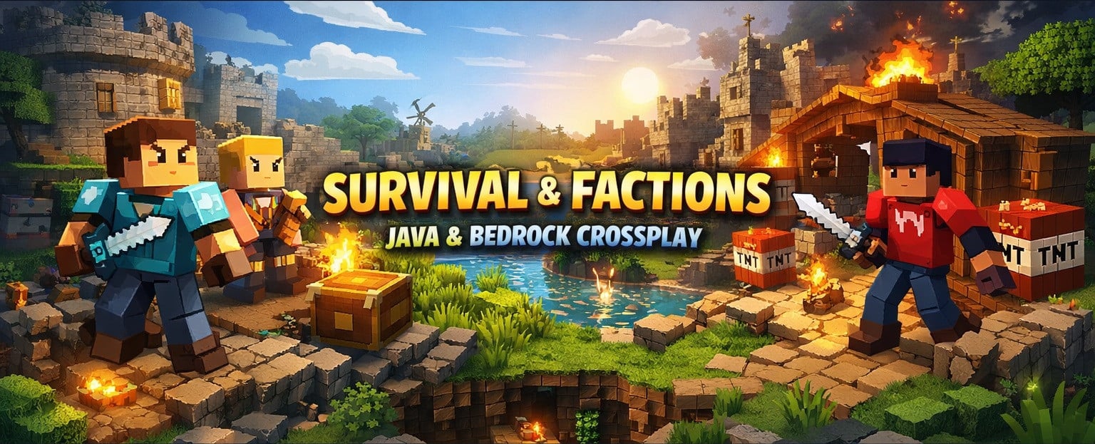 WoodeyCraft - Minecraft Survival Server IP