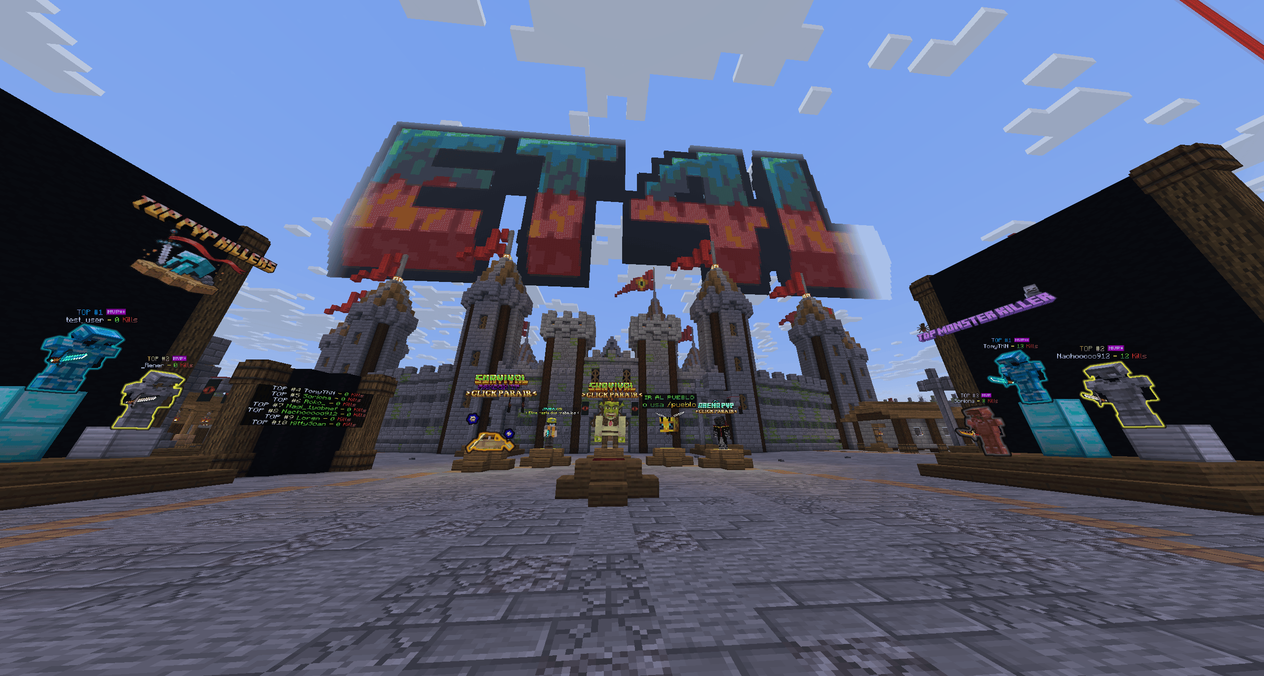 CUBICRAFT x ET4L SURVIVAL + - Minecraft Survival Server IP