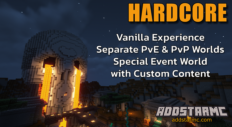 Addstar MC - Minecraft Survival Server IP